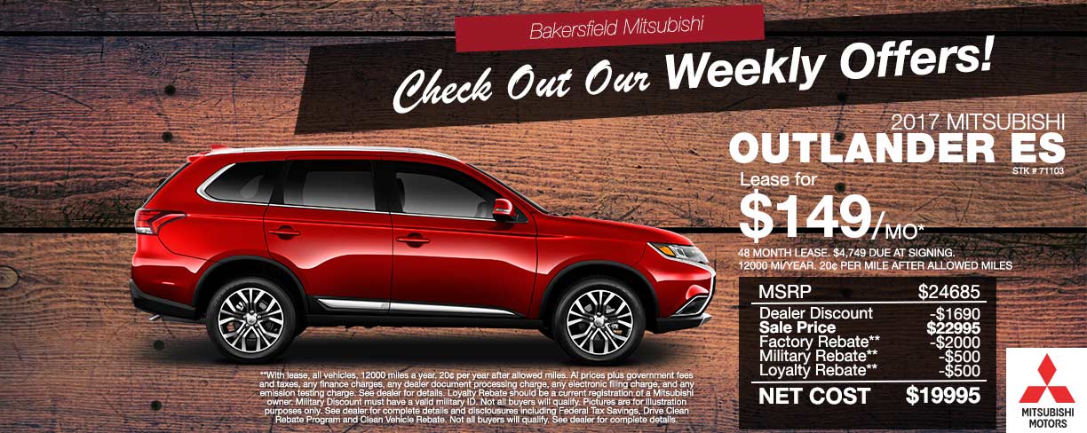 New Mitsubishi and Used Cars | Bakersfield Mitsubishi