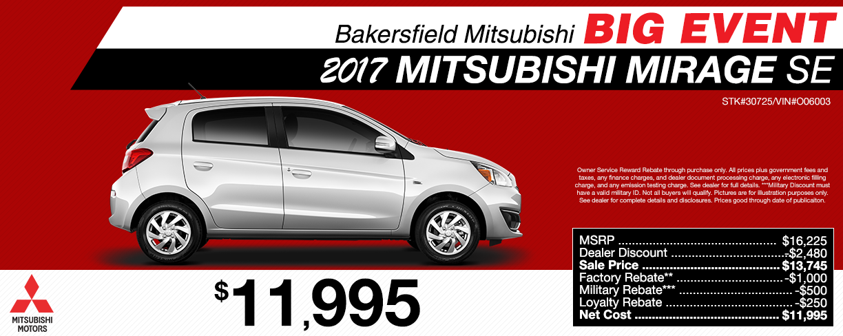 New Mitsubishi and Used Cars | Bakersfield Mitsubishi